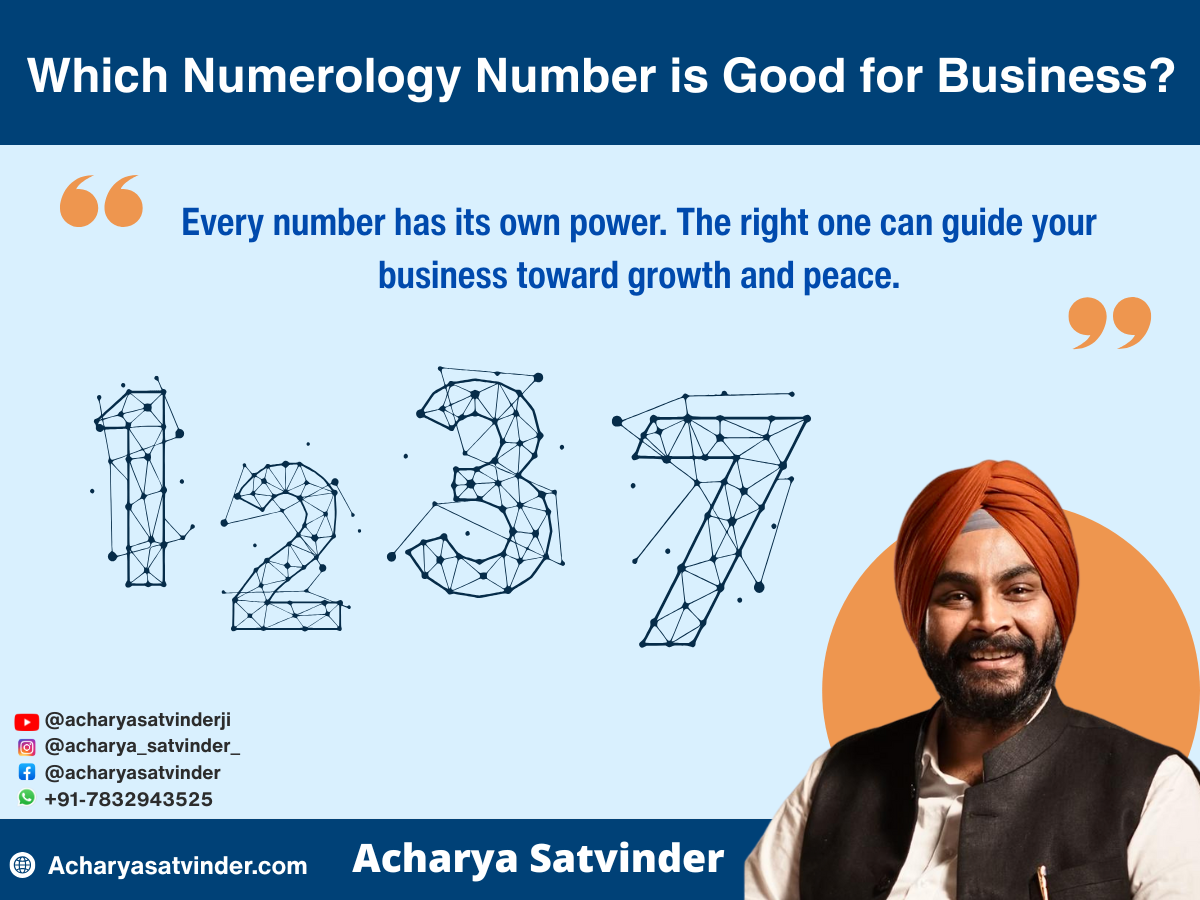 Which Numerology Number is Good for Business? A Complete Guide ...