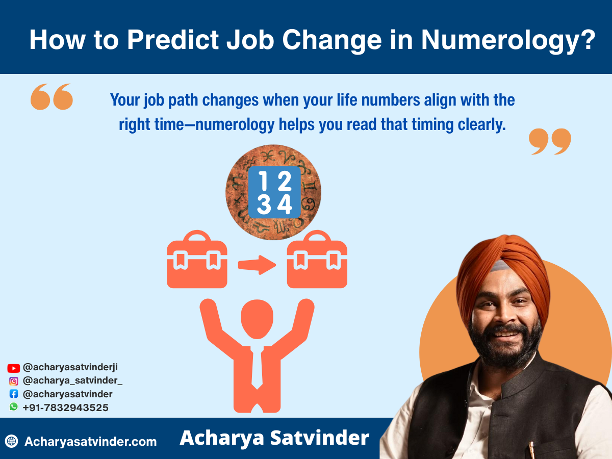How to Predict Job Change in Numerology: A Simple Guide for Career ...